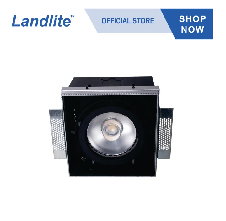 Landlite Trimless Downlight Fixture DLH35-170-AR111 BLK | Lazada PH