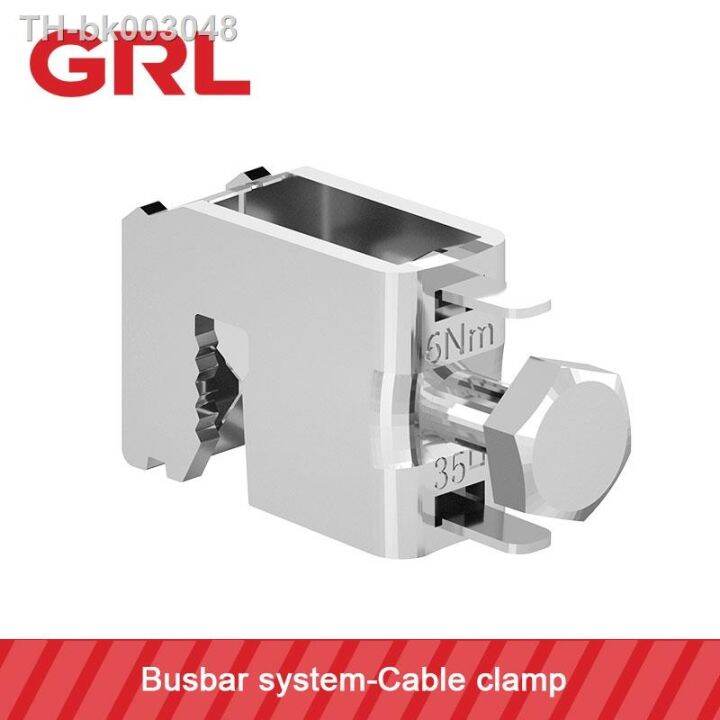 GRL Busbar System Cable Connection Clip LJJ-35 Stainless Steel Wire Clamp 115A Opening 10.5X11 ...