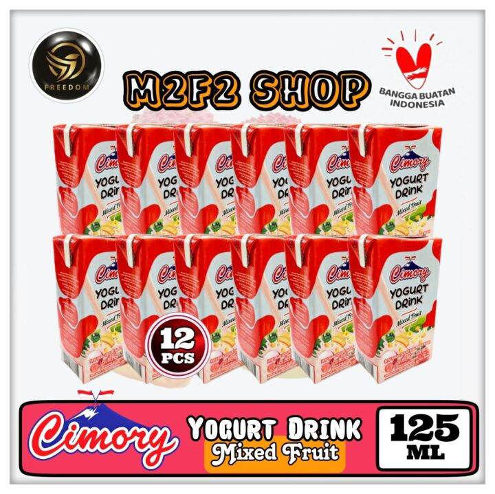 Yogurt Cimory Drink Kotak UHT Semua Rasa - 125 ml (Kemasan 12 Pcs) | Lazada Indonesia