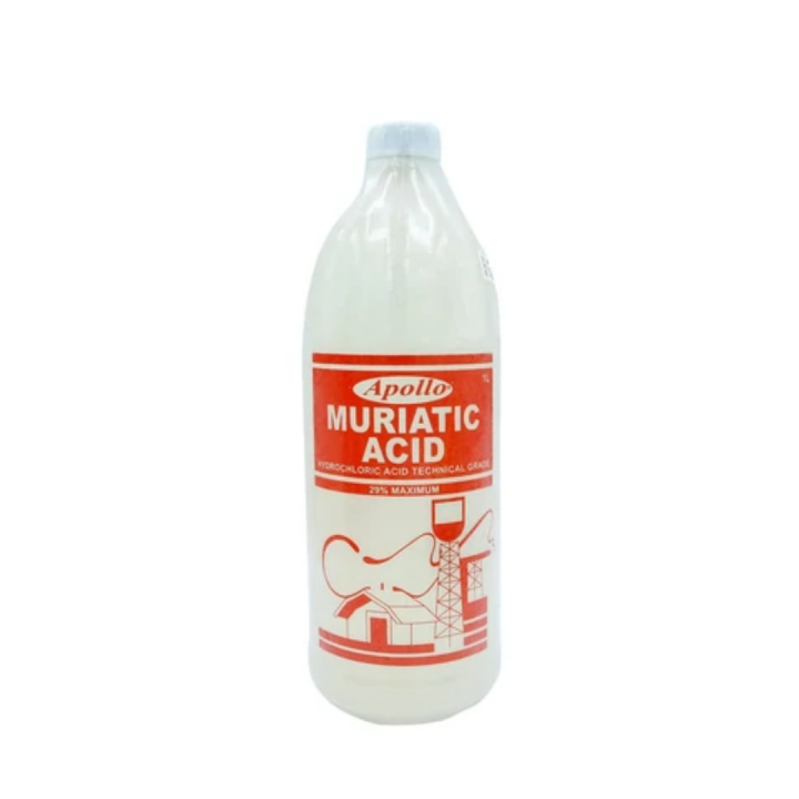 Apollo Muriatic Acid 1L | Lazada PH