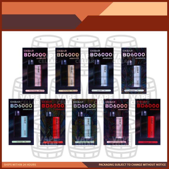 Oxbar BD6000 6000 Puff | Lazada PH
