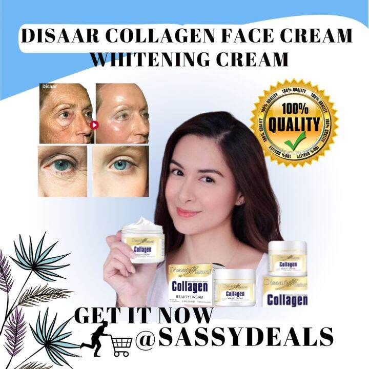 DISAAR Collagen Face Cream 80g Whitening Moisturizing Anti-wrinkle ...