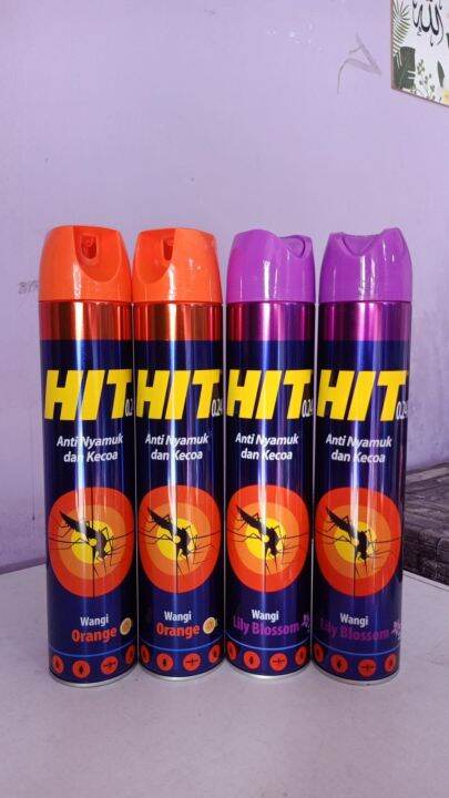 Hit Spray Aerosol Anti Nyamuk Dan Kecoa 600 ml hit aerosol semprot obat ...