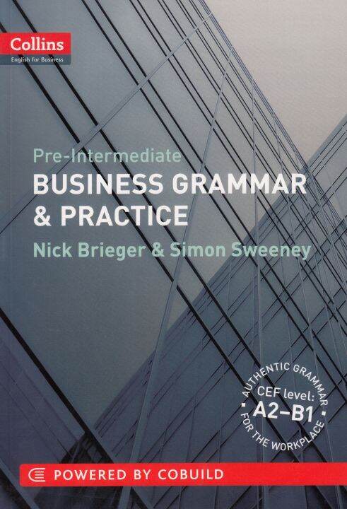 COLLINS BUSINESS GRAMMAR & PRACTICE: PRE-INTERMEDIATE BY DKTODAY | Lazada.co.th