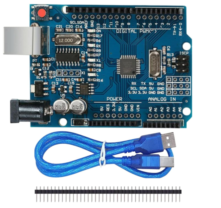 Btoociya UNO R3 Board ATmega328P with CH340G Chip Compatible with Arduino UNO R3 Mega 2560 Nano ...