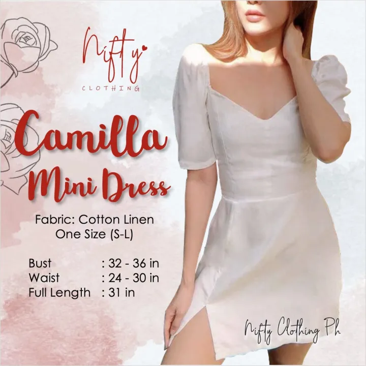 Camilla Mini Dress | Nifty Clothing Ph | Lazada PH