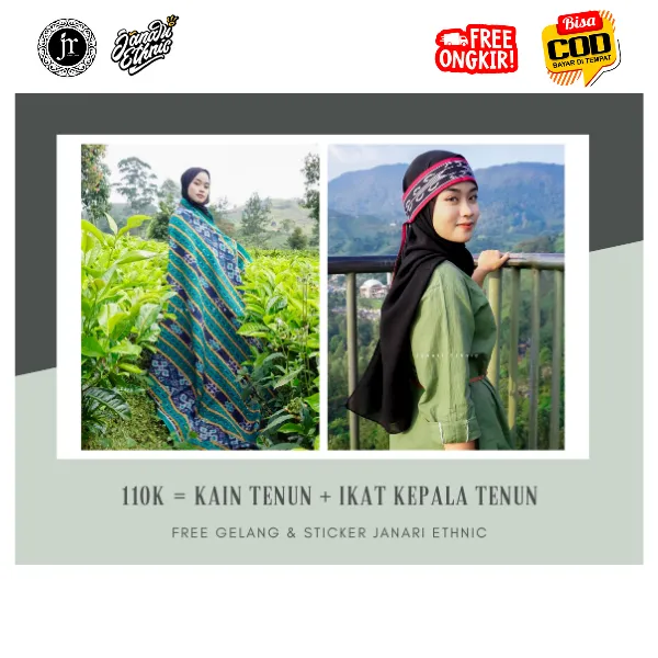 ASLI TENUN - Kain Tenun / Kain Tenun Ikat / Blanket Tenun Etnik / Kain ...