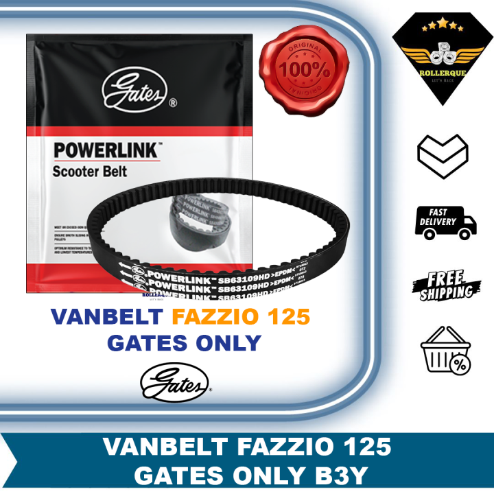 V belt Vanbelt Fanbelt Fazzio Grand Filano 2022up B3Y SB63109HMI Gates ...