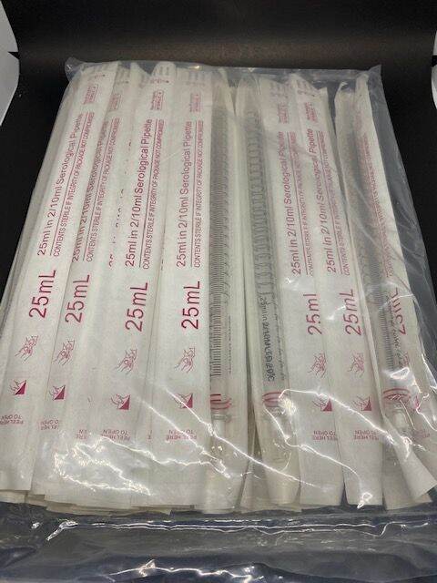 Plastic Pipette Sterile wrapped 25 ML ยี่ห้อ Lab Medic ประเทศจีน ...