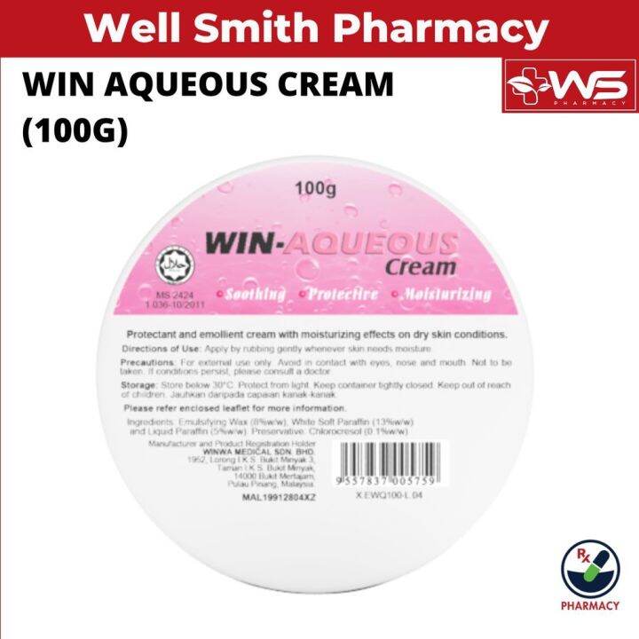 WIN AQUEOUS CREAM (100G) | Lazada