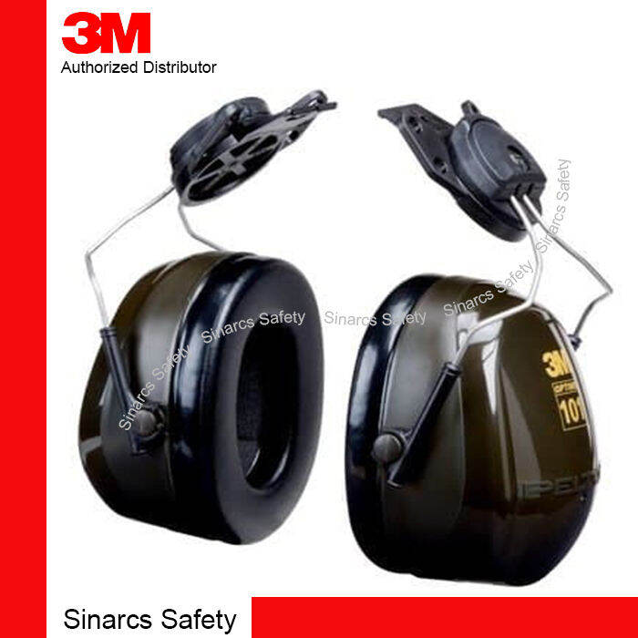 Earmuff 3M Peltor Optime 101 H7P3E NRR 24 dB Helmet Attachable | Lazada Indonesia