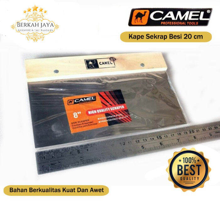 Kape Besi Gypsum 8 Inch Camel Sekrap Kompon Scraper Roskam Original ...