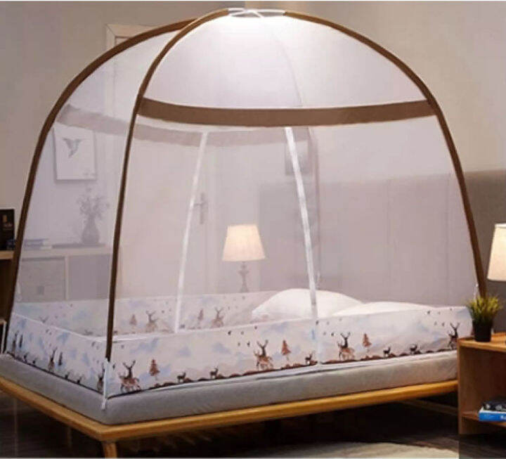 Portable Folding Mosquito Net Tent Free stand Bed Net Bed Tent | Lazada PH