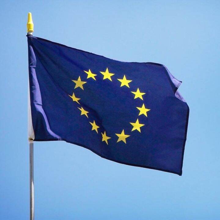 European Union Polyester Pongee 90x150CM EU Flag Turkish Flag | Lazada ...