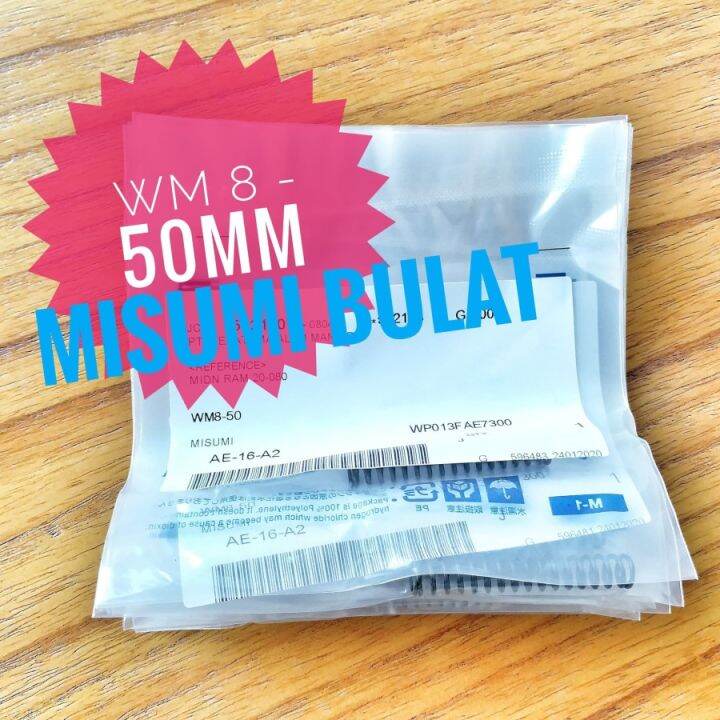 Per Misumi Bulat WM od8 - 50mm / Per Pcp / Per Valve Pcp / Misumi Ori | Lazada Indonesia