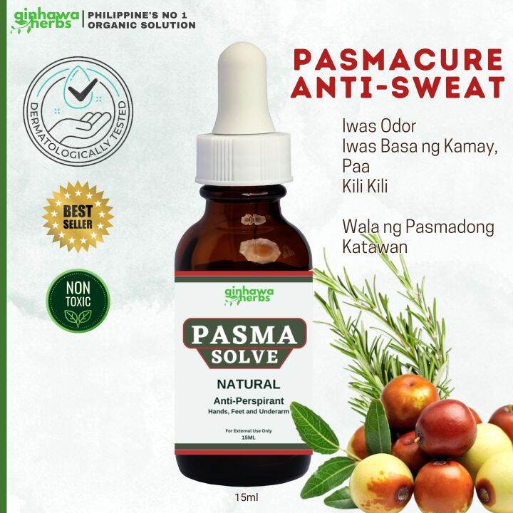 🌟[Ginhawa Herbs] Pasma No More - Antiperspirant Fresh Serum for ...