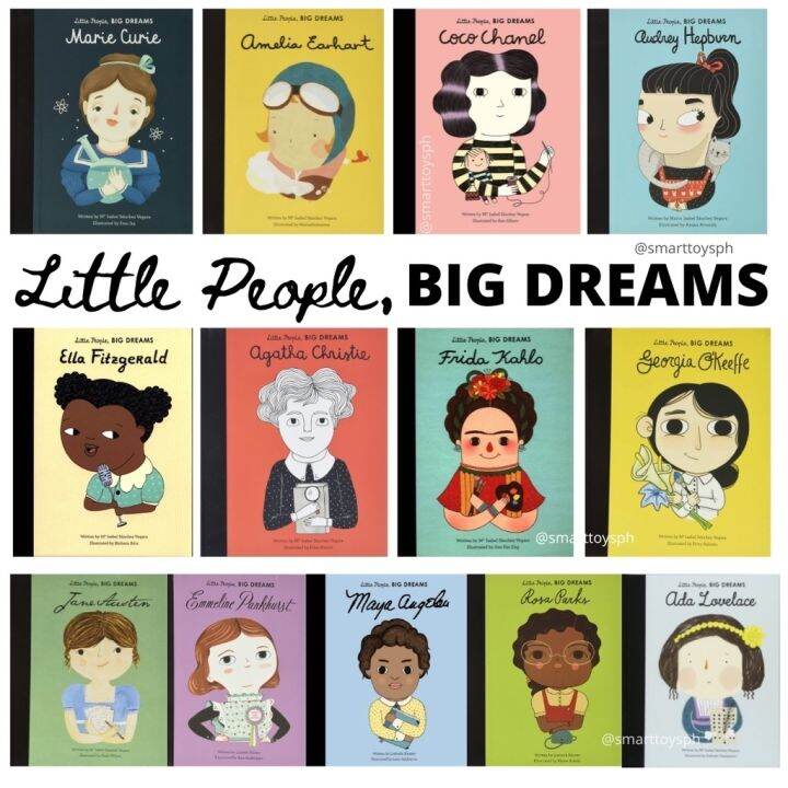【libro】 Little People Big Dreams Hard Cover | Lazada PH