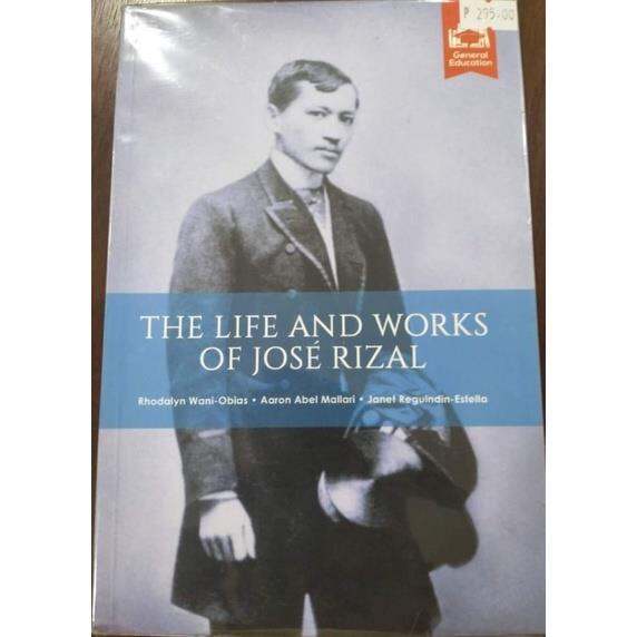 book and Works of Jose Rizal by Rhodalyn Wani-Obias Abel Mallari Janet ...