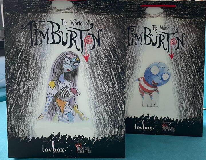 Paper Bag - The World of Tim Burton A3 size | Lazada