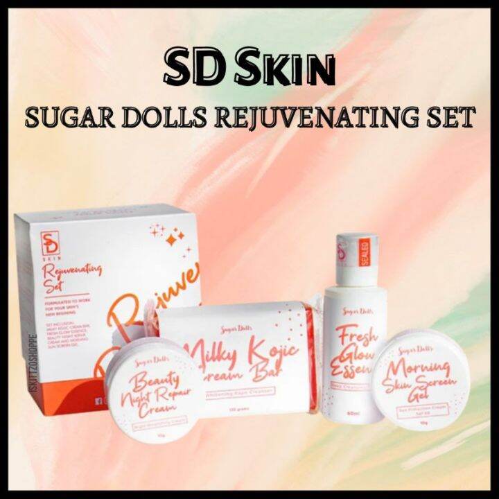 Sugar Dolls Rejuvenating Set by SD Skin | Lazada PH
