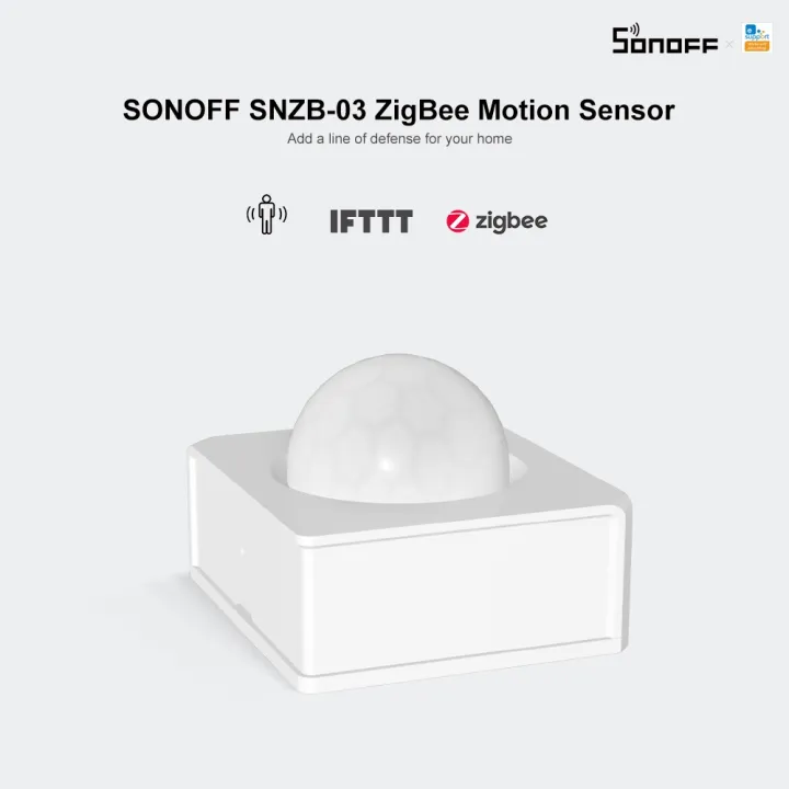 SONOFF SNZB-03 ZigBee Motion Sensor Ceiling Wall Surface PIR Infrared Motion Sensor Detector ...