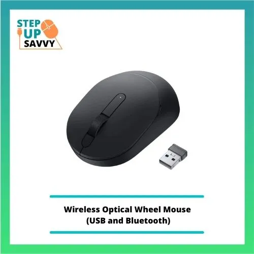 SUS Wireless Optical Wheel Mouse (USB and Bluetooth) | Lazada PH