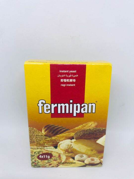 Fermipan 1 Kotak Isi 4 Sachet / Ragi Instant | Lazada Indonesia