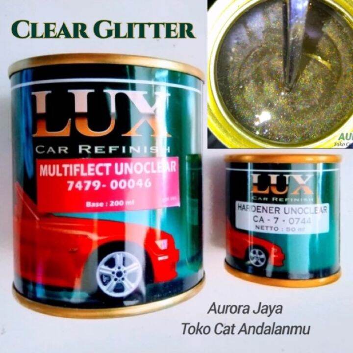 Penta Lux Multiflect Unoclear 250ml / Clear Glitter Hologram / Vernis ...