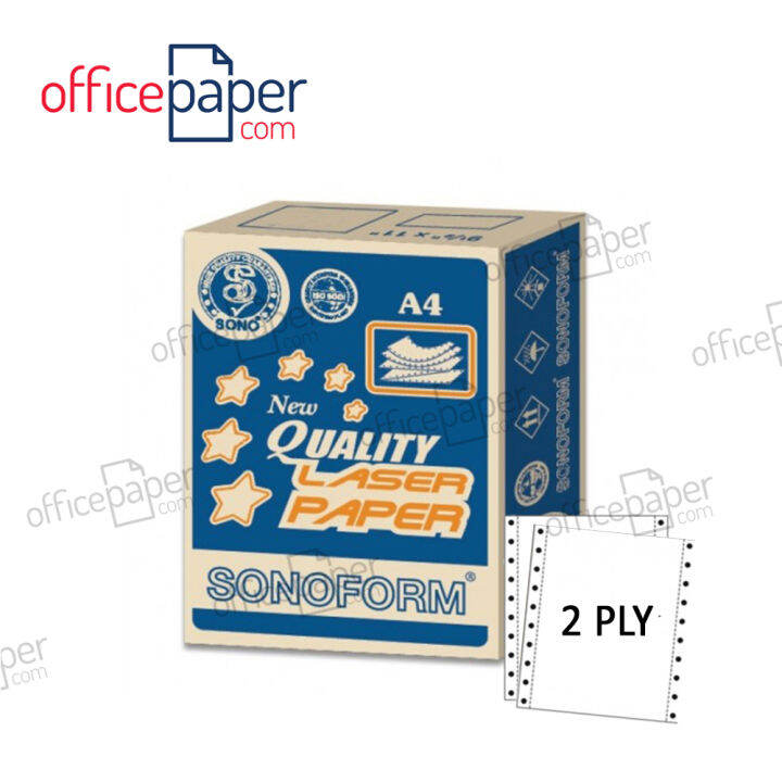 Computer Form 9.5" X 11" 2 PLY NCR 500 Fans | Lazada