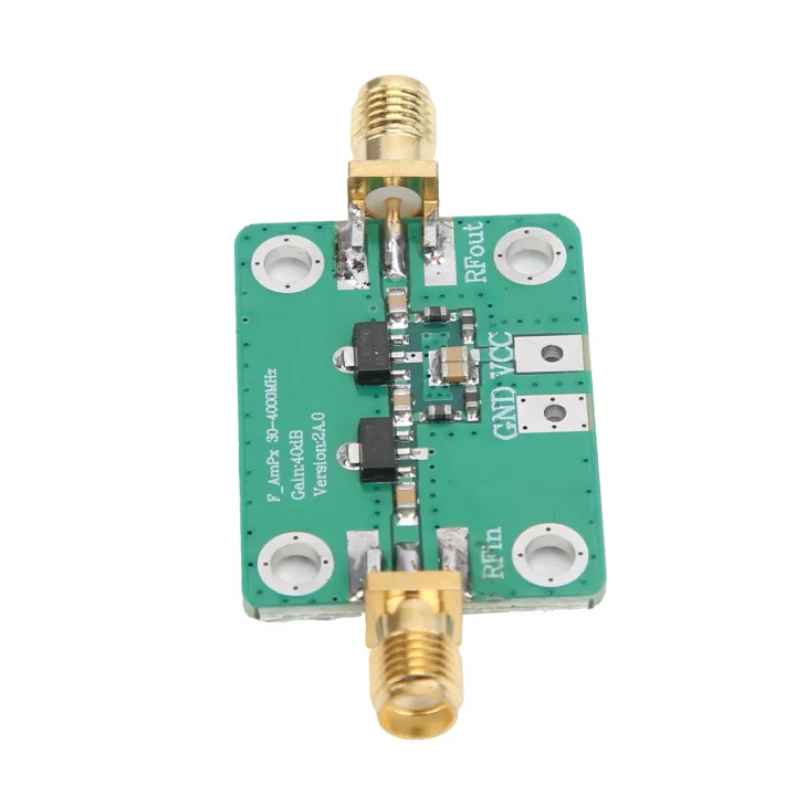เครื่องขยายสัญญาณ RF โมดูล1x RF Broadband Amplifier โมดูล30 ‑ 4000MHz ...