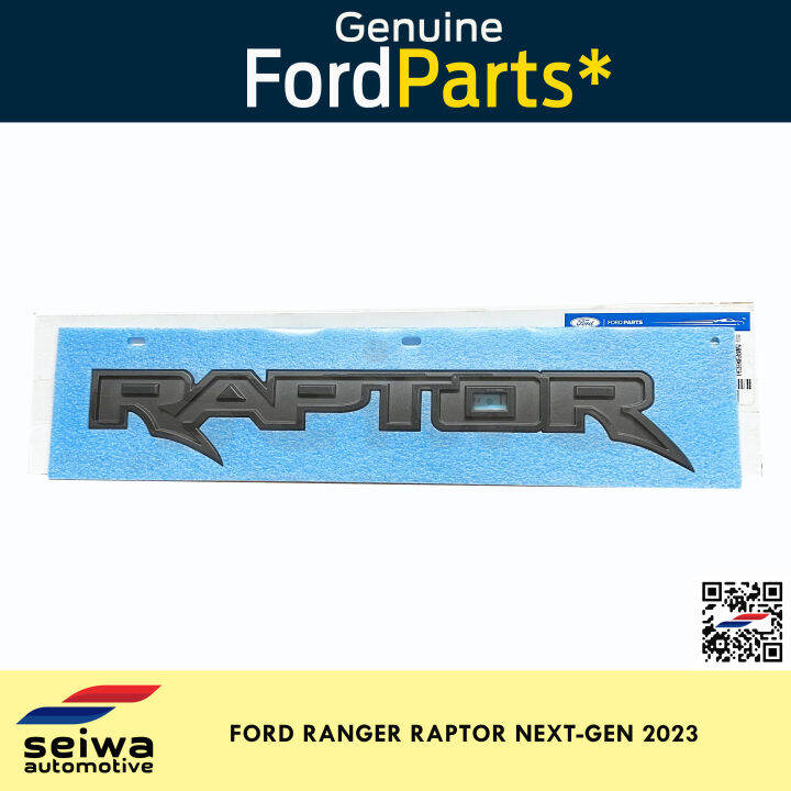 [NEXT-GEN 2023] Ford Ranger Raptor Emblem (Tailgate - "RAPTOR ...