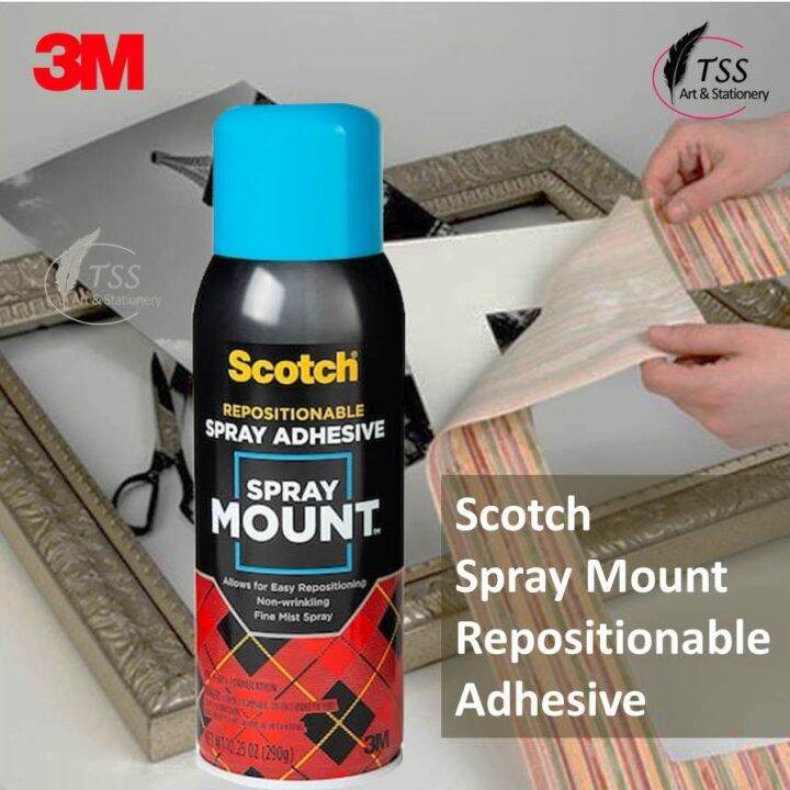 3M Scotch Spray Mount Repositionable Adhesive | Lazada
