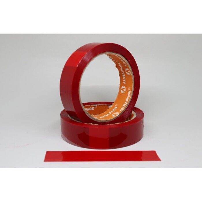 ISOLASI WARNA MERAH 1 INCH / ISOLASI Warna Merah 24 MM | Lazada Indonesia