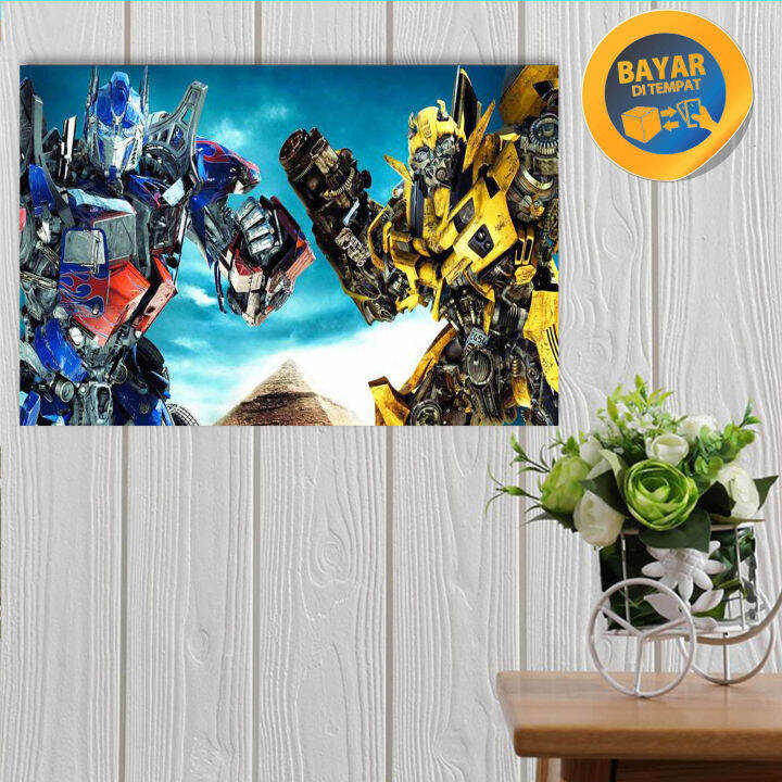 HIASAN DINDING TEMA TRANSFORMER / POSTER TRANSFORMER / POSTER KAYU ...
