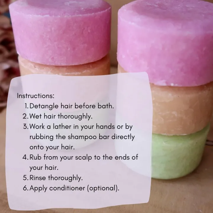 Premium Shampoo Bar 60g - Nourishing, Sulfate Free, Silicone Free, Anti ...