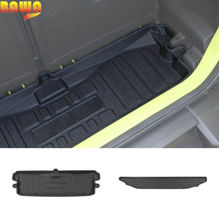BAWA Car Rear Trunk Mats Pads For Suzuki Jimny 2019 2020 2021 2022 TPE Trunk Mat For Suzuki ...