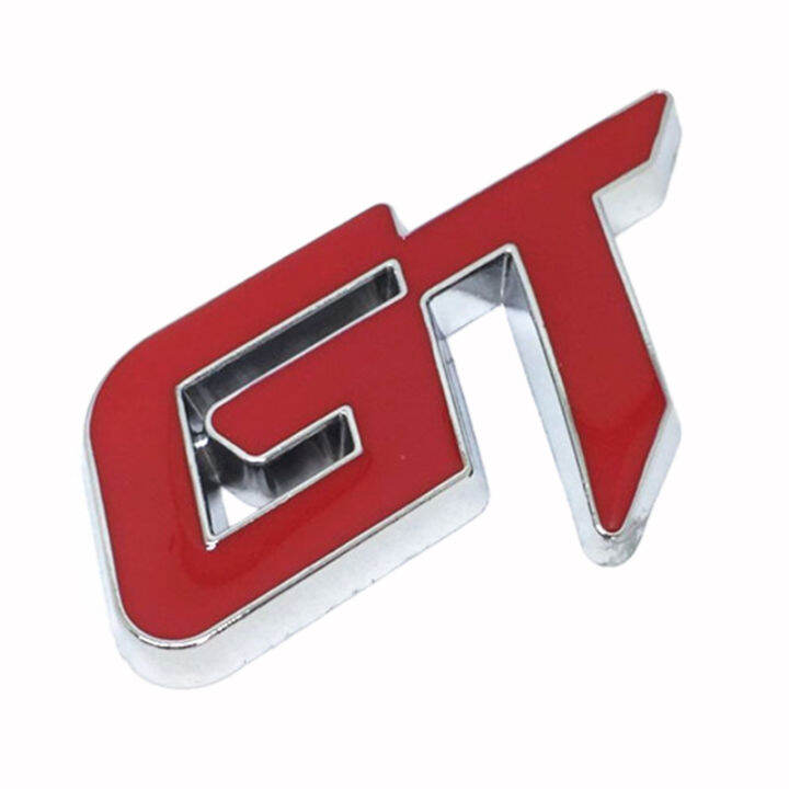 3d Gt Logo Car Sticker Fashion Car Decor Sticker For Ford Mustang Focus ...