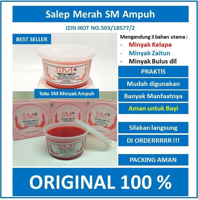 Salep SM Obat Luka Bakar Agar Cepat Kering Tanpa Bekas Melepuh Kena Api ...