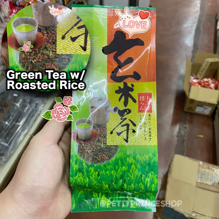 Genmaicha Japanese Green Tea With Roasted Rice 100g | Lazada PH