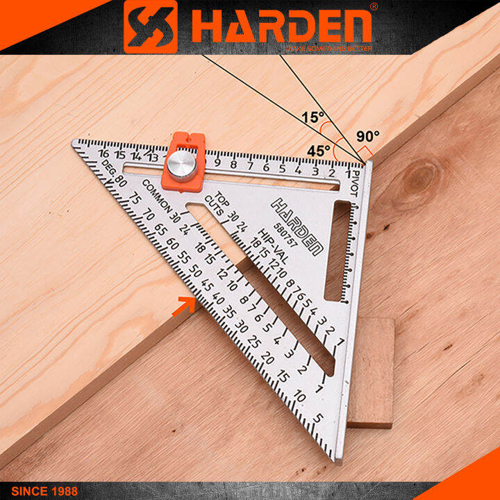 Harden 580757 7“ Multi-purpose Triangle Square 7Inch carbon steel ...