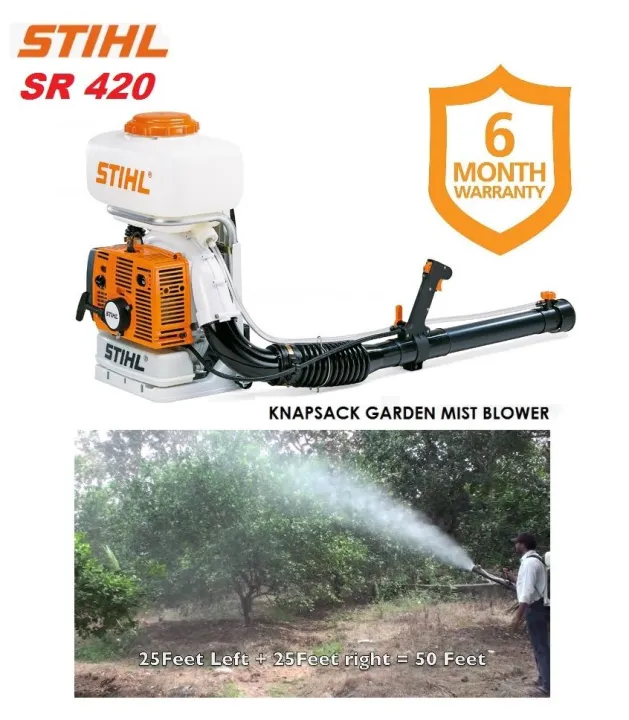 Stihl SR420 (56.5cc) Gasoline Powerful Mistblower | Lazada