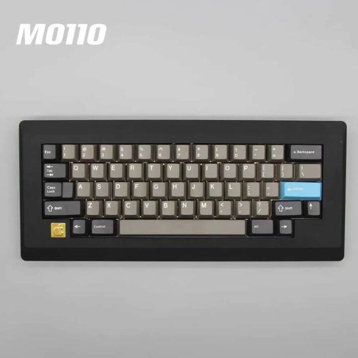 Blackr white M0110 keyboard kit hhkb layout ANSI ISO optional qmk vial ...