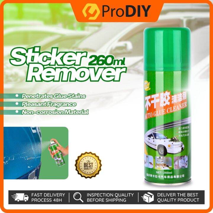 260ml Car Sticker Residue Remover Spray Roadtax Adhesive Instant ...