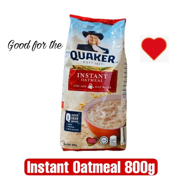 (Quaker) Instant Oatmeal 800g 400g. | Lazada PH