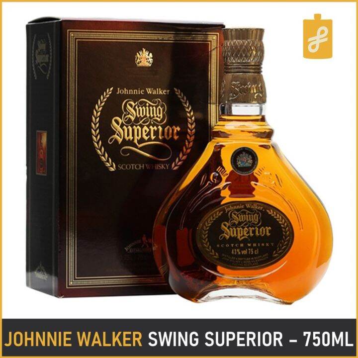 Johnnie Walker Swing Superior Blended Scotch Whisky 750mL | Lazada PH