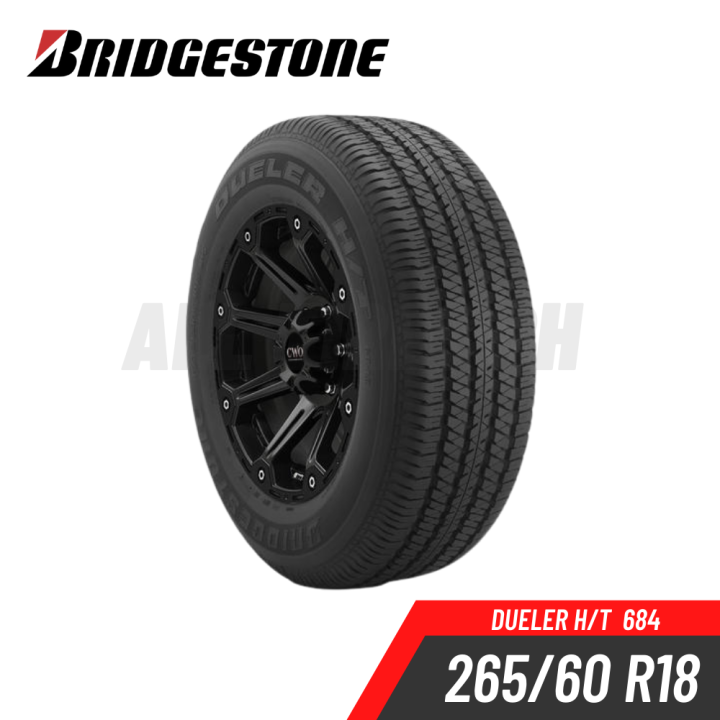 Bridgestone Tires 265 60 R18 - Dueler H/T 684 for SUV, Pick up TTS | Lazada PH