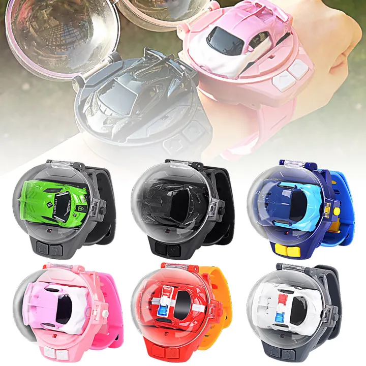 Watch RC Car Toy RC Mini Remote Control Car Watch Accompany with Your ...
