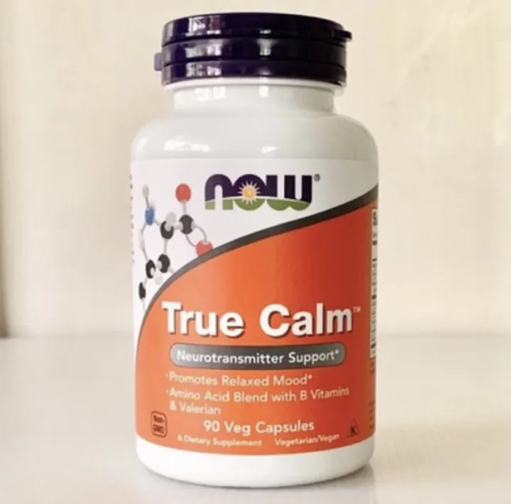 NOW True Calm Neurotransmitter Support 90 Veg Capsules | Lazada PH