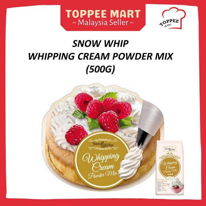 [ WHIPPING ] Snow Whip Whipping Cream Powder Mix [500g] 奶油粉 | Lazada