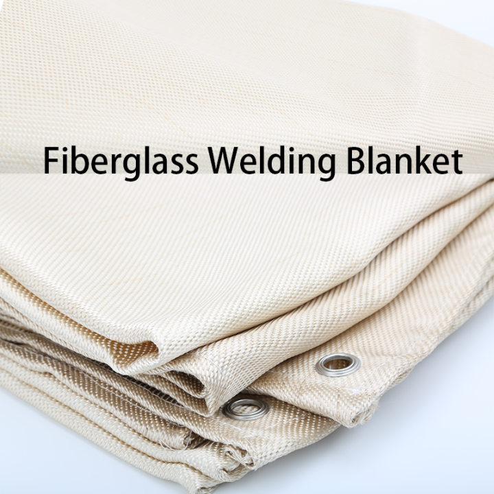 Fiberglass Welding Blanket Fireproof Blanket Weld Shield Grommets Heavy ...